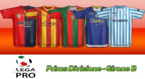 Le maglie della Lega Pro 2009-2010 - 1a Divisione Girone B