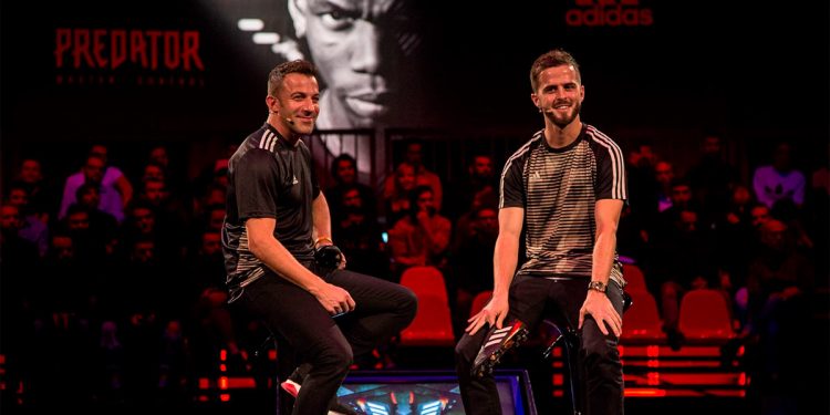 Adidas Predator, l'evento a Milano con Del Piero e Pjanic