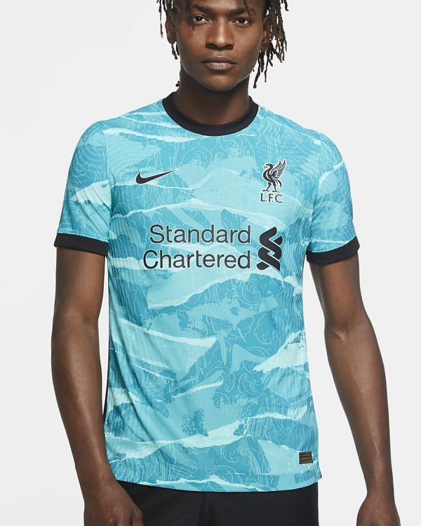 Seconda e terza maglia Liverpool 2020-2021 firmate Nike