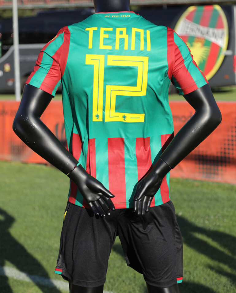 Le maglie della Ternana 2022-2023 a 50 anni dalla promozione in Serie A
