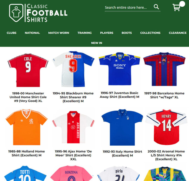 I migliori siti dove comprare maglie calcio online!
