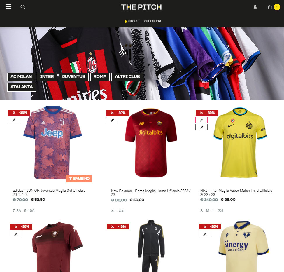 I migliori siti dove comprare maglie calcio online!